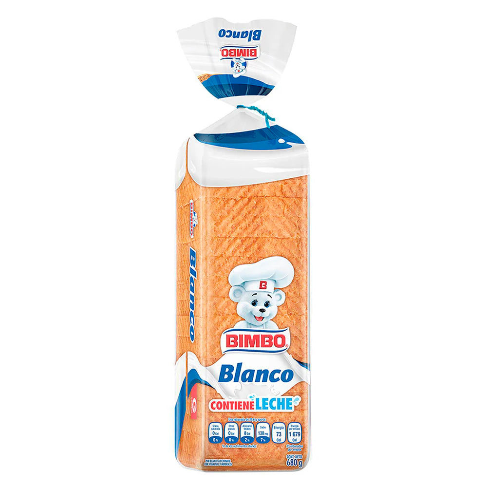 Pan Blanco Bimbo Grande – Hiper Abasto